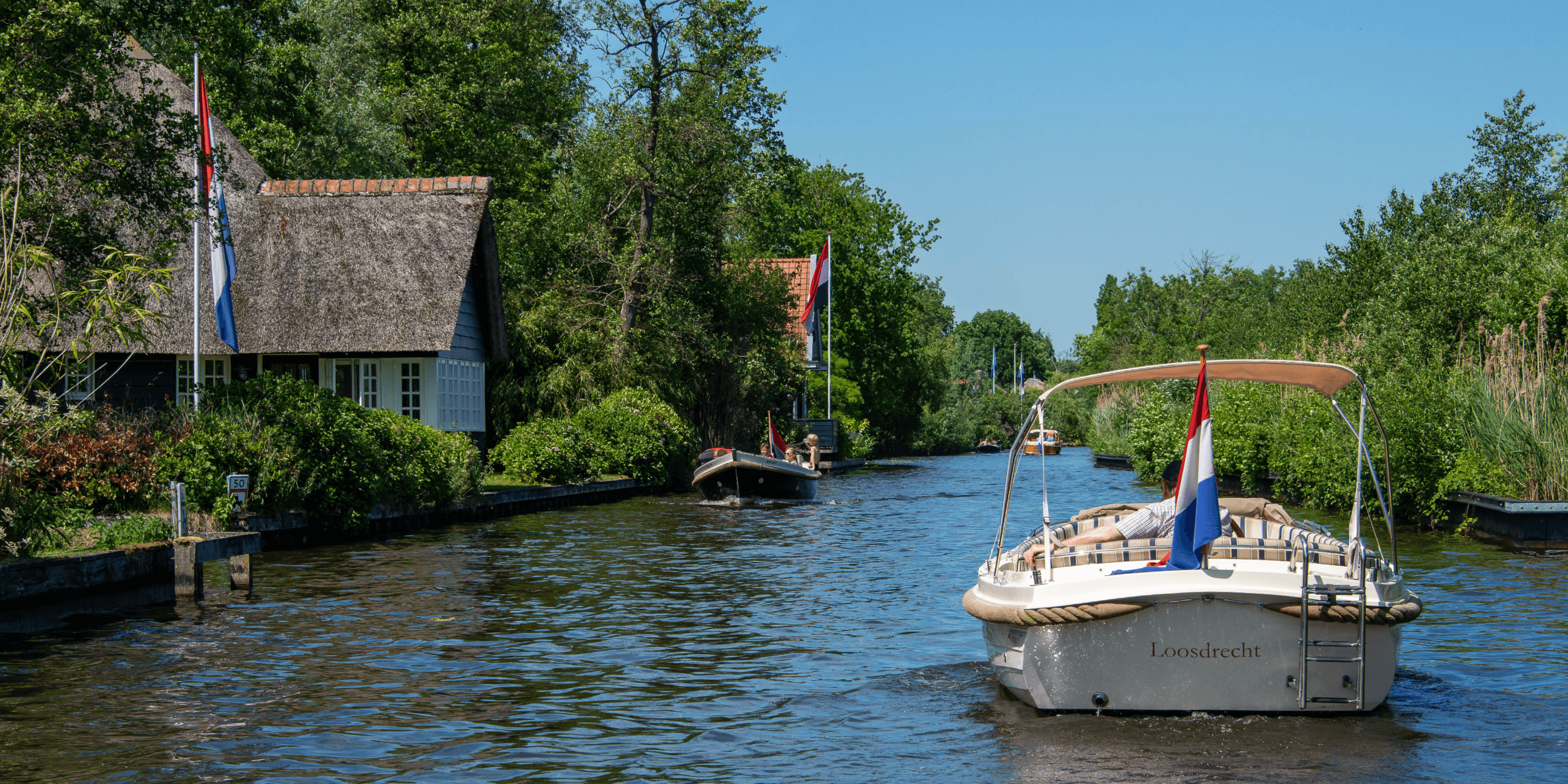 Sloepenroute | Koninklijke Kalverstraat | Loosdrecht - Waterkaarten