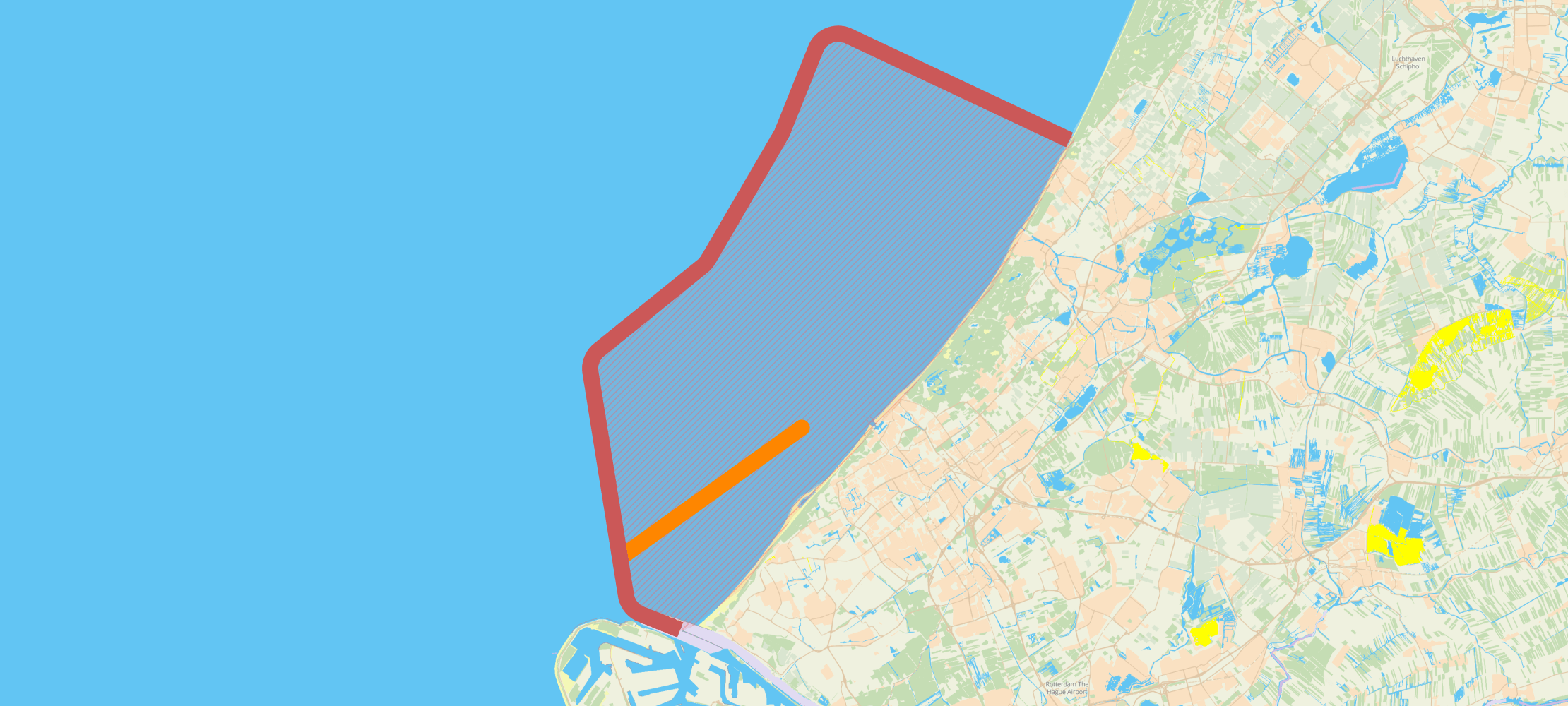 NAVO Top: afsluiting kust Scheveningen | Nieuws | Waterkaarten